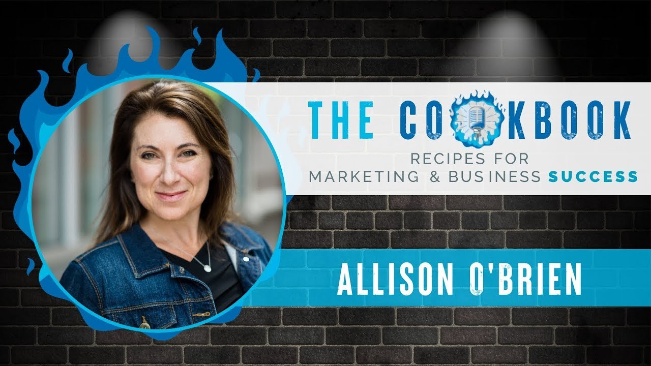 The Cookbook Podcast: Allison O'Brien 1 - YouTube