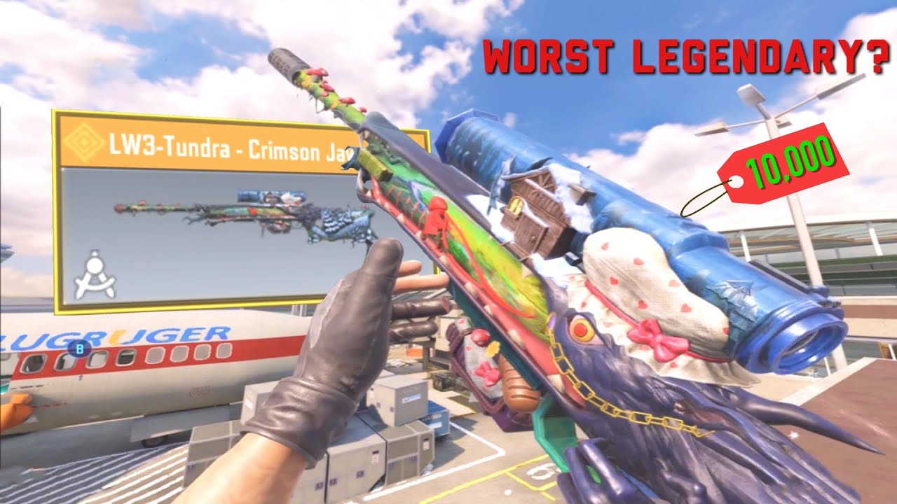 Spending 10,000 CP For The WORST LEGENDARY Sniper Skin In Codm (pay to ...