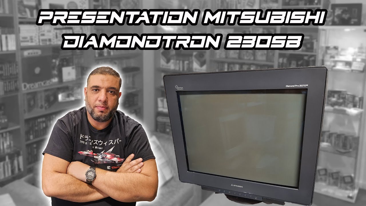 Présentation écran CRT Mitsubishi Diamond Pro 230 SB - YouTube