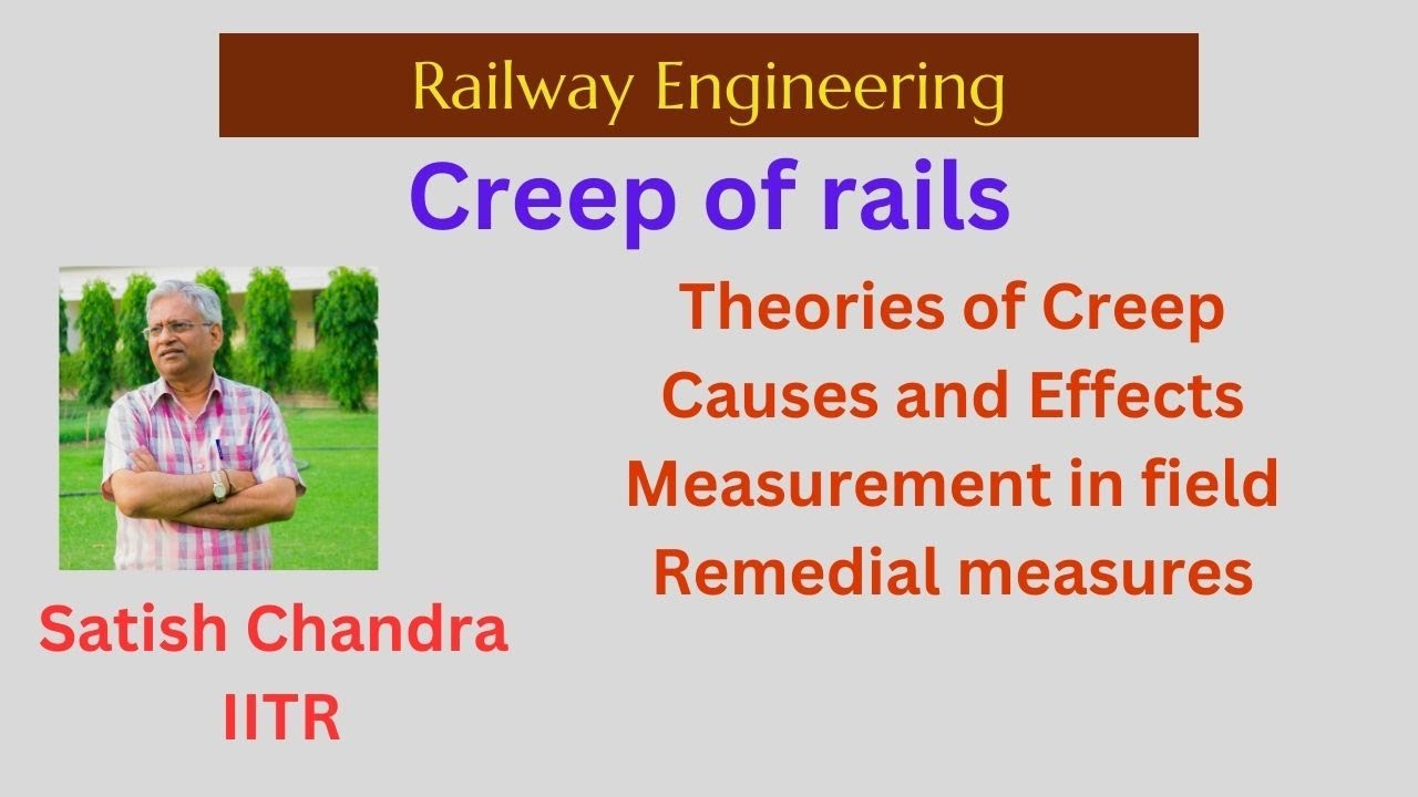 #creep in #rails #Creeping of rails, causes of creep, ill effects of ...