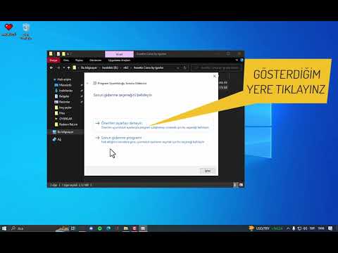 Setup , Exe Dosyası Tepki Vermiyor , Açılmıyor ÇÖZÜMÜ