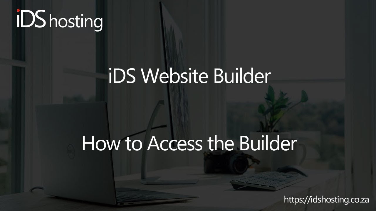How to access the IDS Website Builder - YouTube