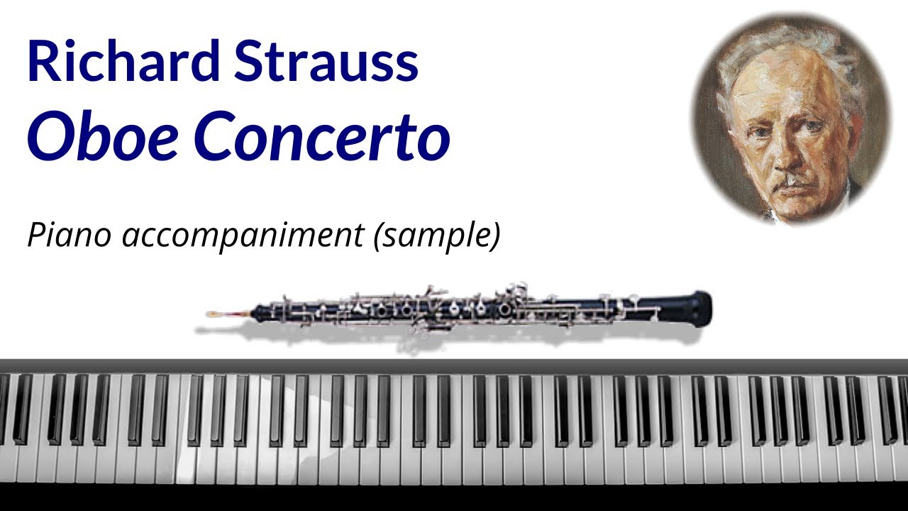 Strauss Oboe Concerto - piano accompaniment backing tracks (sample/demo ...