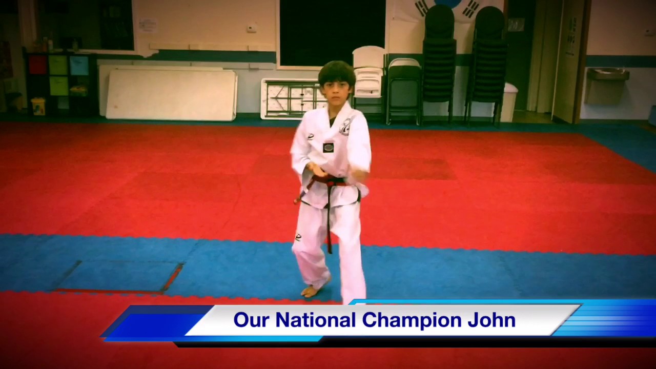 Cho's TaeKwonDo National Champions Forms - YouTube