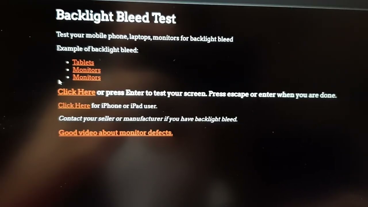 Do I Have Screen Bleeding Issue In My Laptop? || Check Yours Too. - YouTube