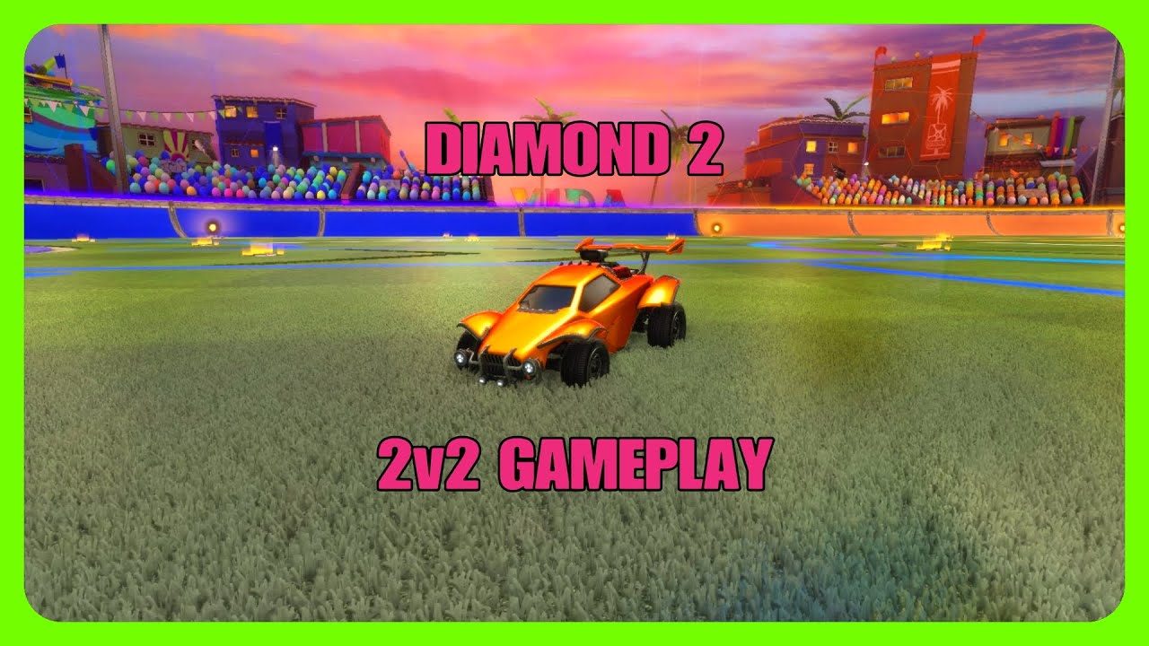 Rocket League 2v2 Gameplay (Diamond 2) - YouTube