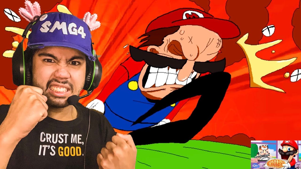 SMG4: Mario Opens a Pizza Shop Reaction! MARIO WANTS THAT PIZZA ...