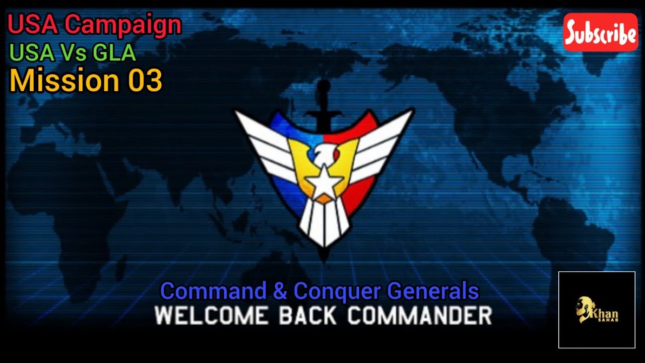 Command & Conquer Generals | USA Vs GLA | Mission 03 - YouTube