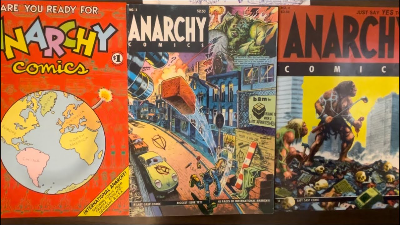 Anarchy Comics: excellent Jay Kinney-edited political UG. Spain ...