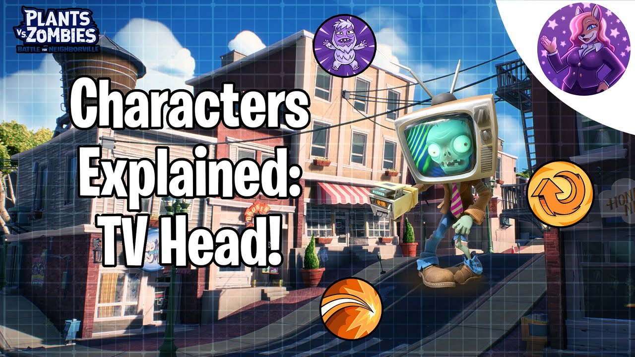Characters Explained Tv Head In Bfn Pvz Youtube