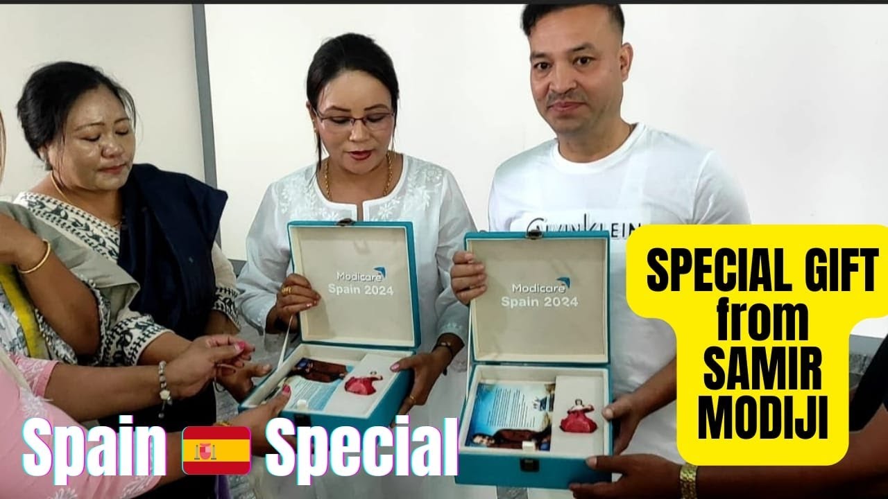 Special Gift from Samir Modiji || MODICARE || Spain Special. - YouTube