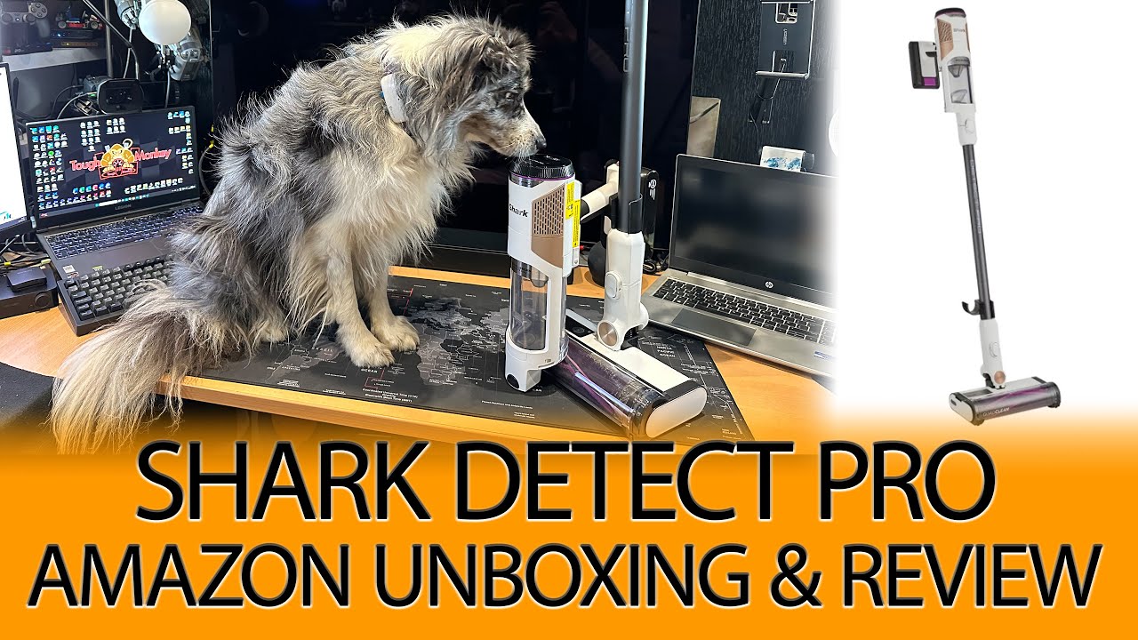 Shark Detect Pro Cordless Vacuum: Amazon Product Unboxing, Test and ...