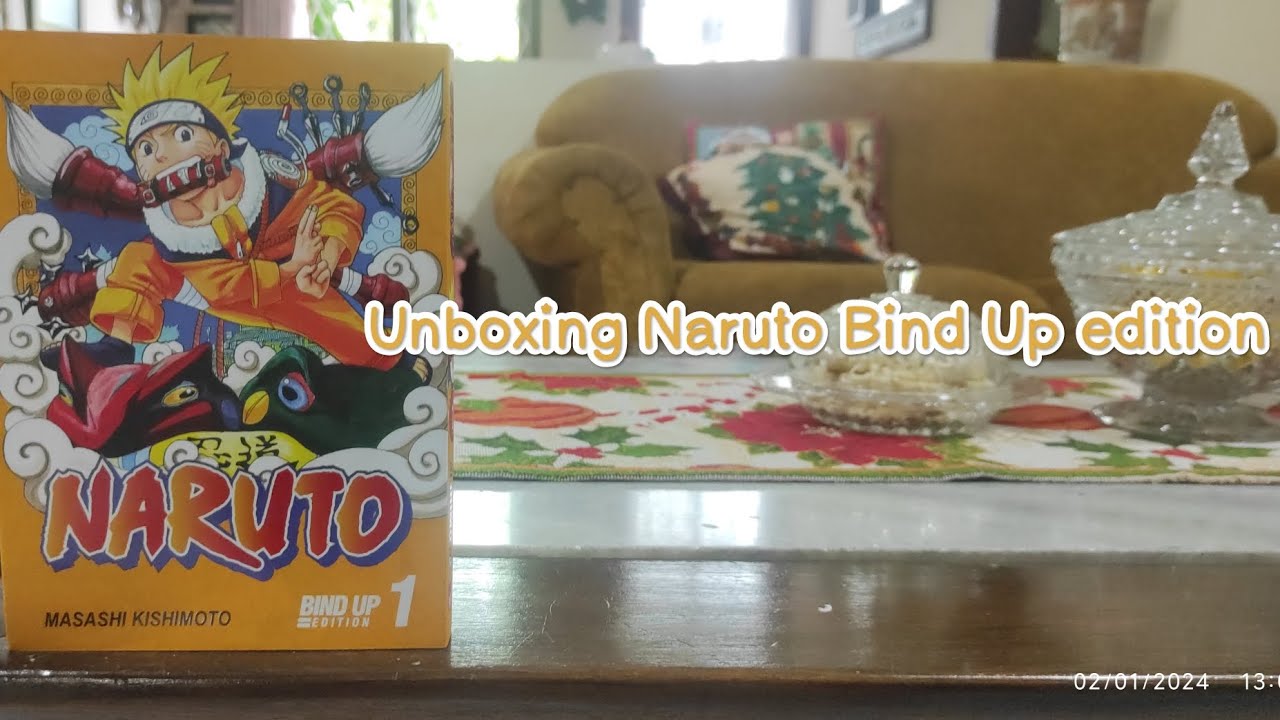 Unboxing Naruto Bind Up edition - YouTube