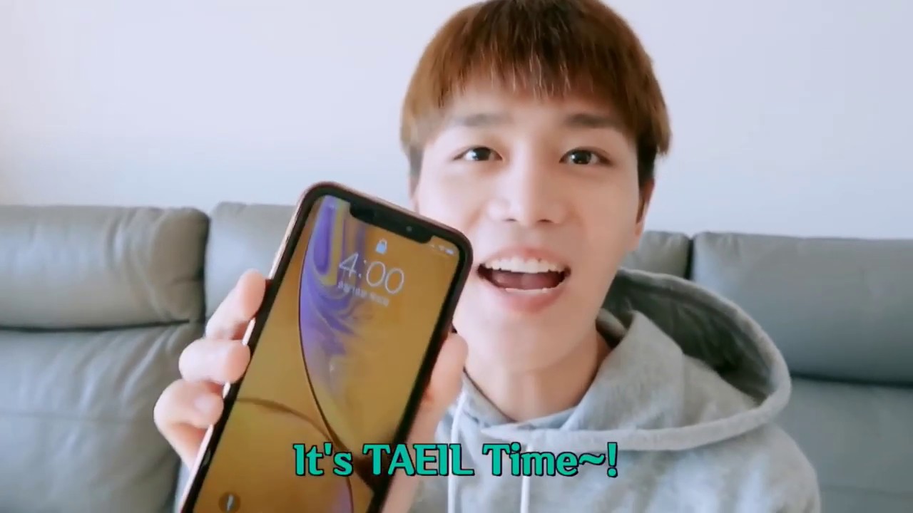 taeil saying "it's taeil time" and being hyped - YouTube