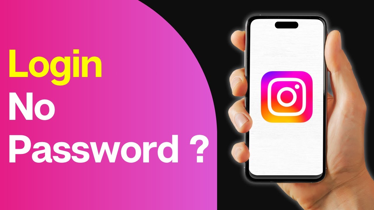How to Login to Instagram, no Password, Email, Number - YouTube