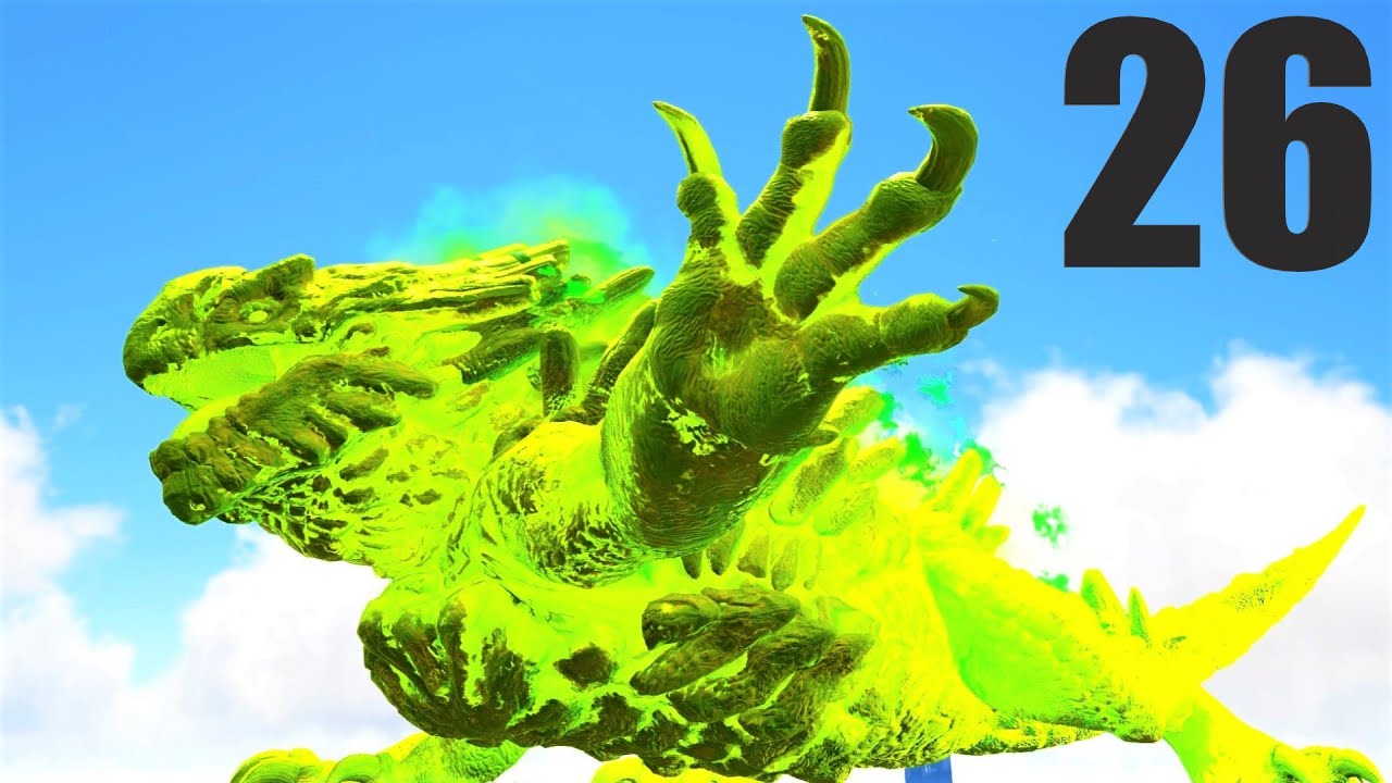 EPIC NUCLEAR MAGMASAUR EVO & LORD BOSS BATTLES! | ARK SUPREME ARK ...