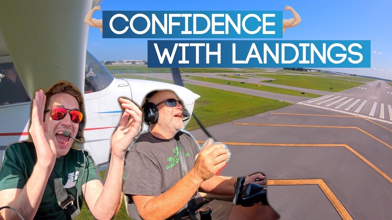 How Confidence Helps Student Pilot Landings | C172 - YouTube