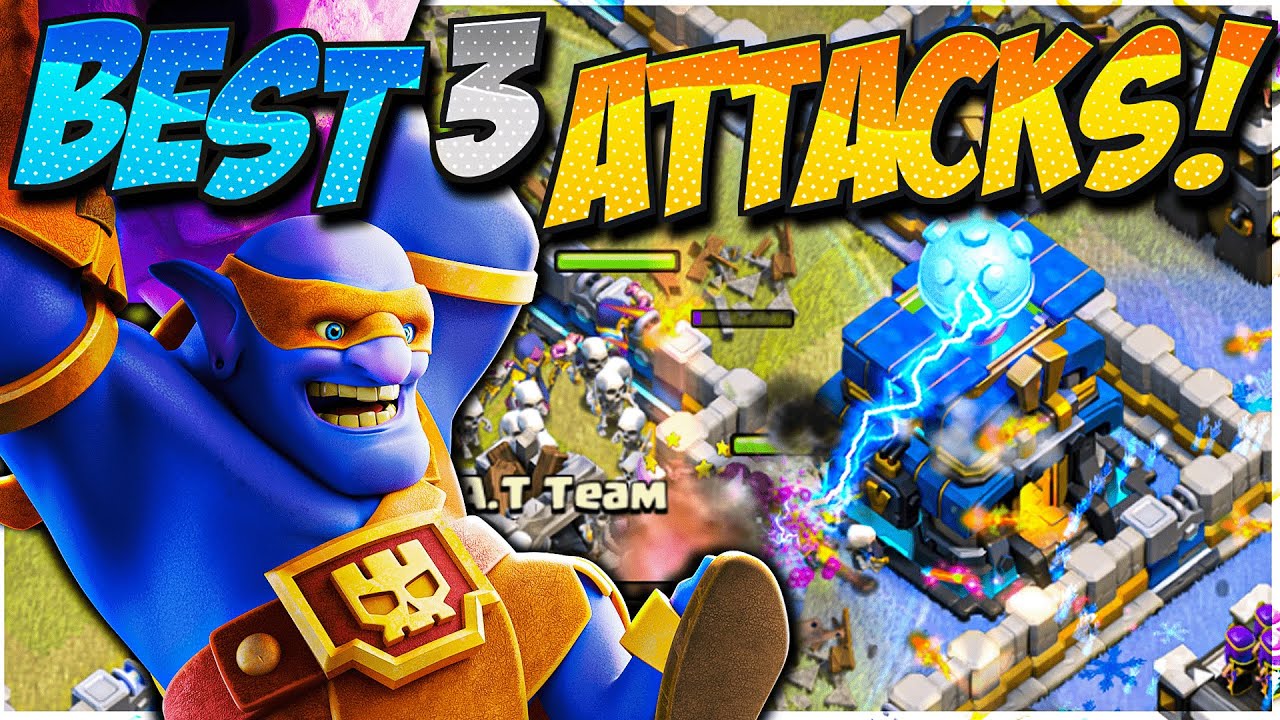 Top 3 BEST TH12 Attack Strategies you NEED to Use! - YouTube