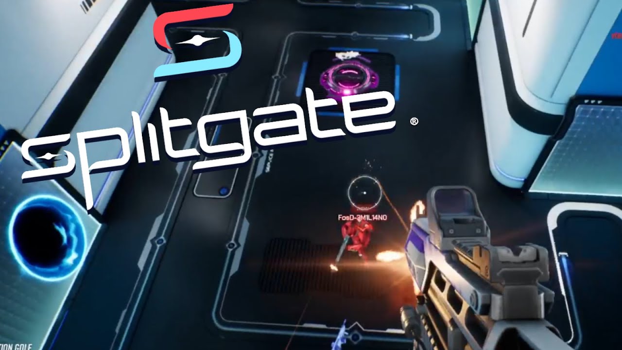Fast Paced Showdown Simulation Golf | Splitgate Gameplay - YouTube
