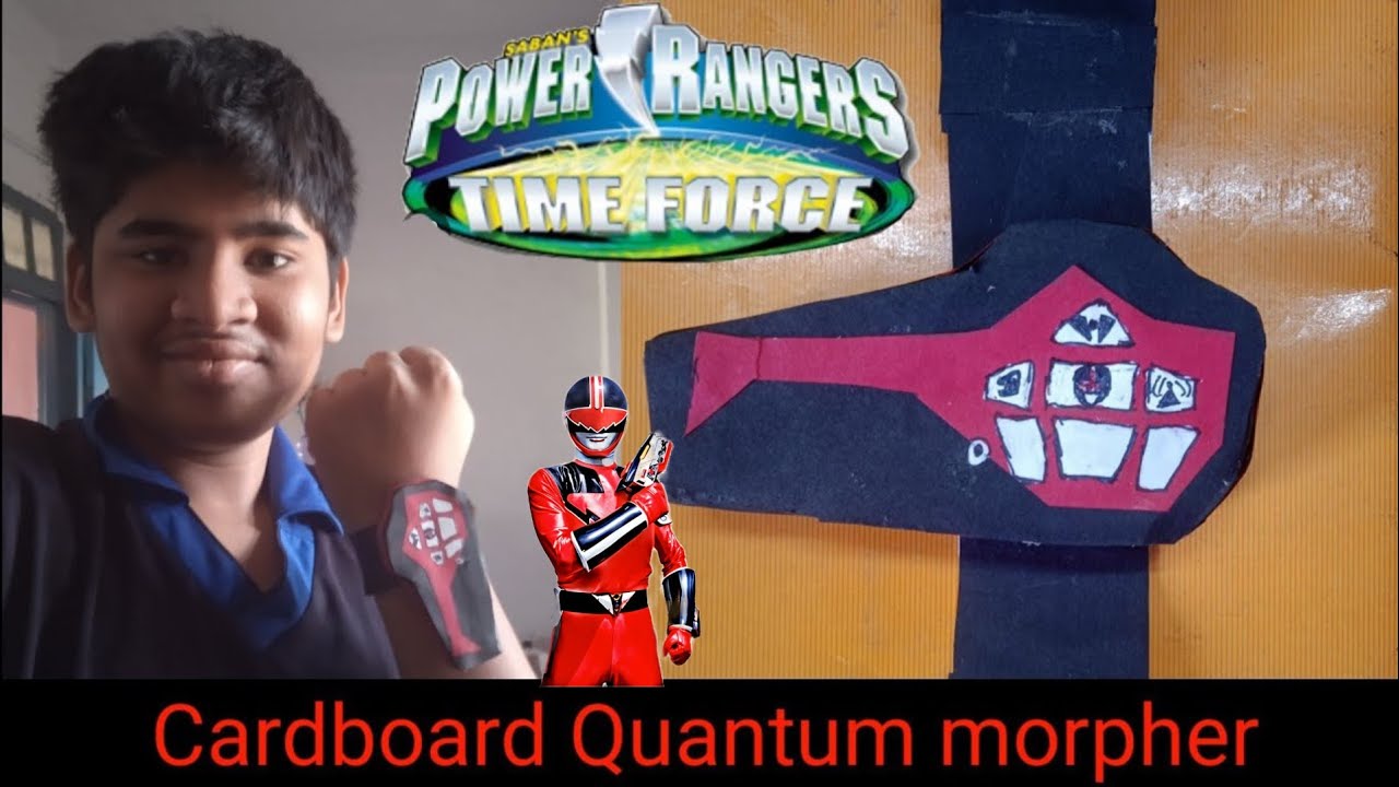 How to make power ranger time force Quantum ranger morpher with ...