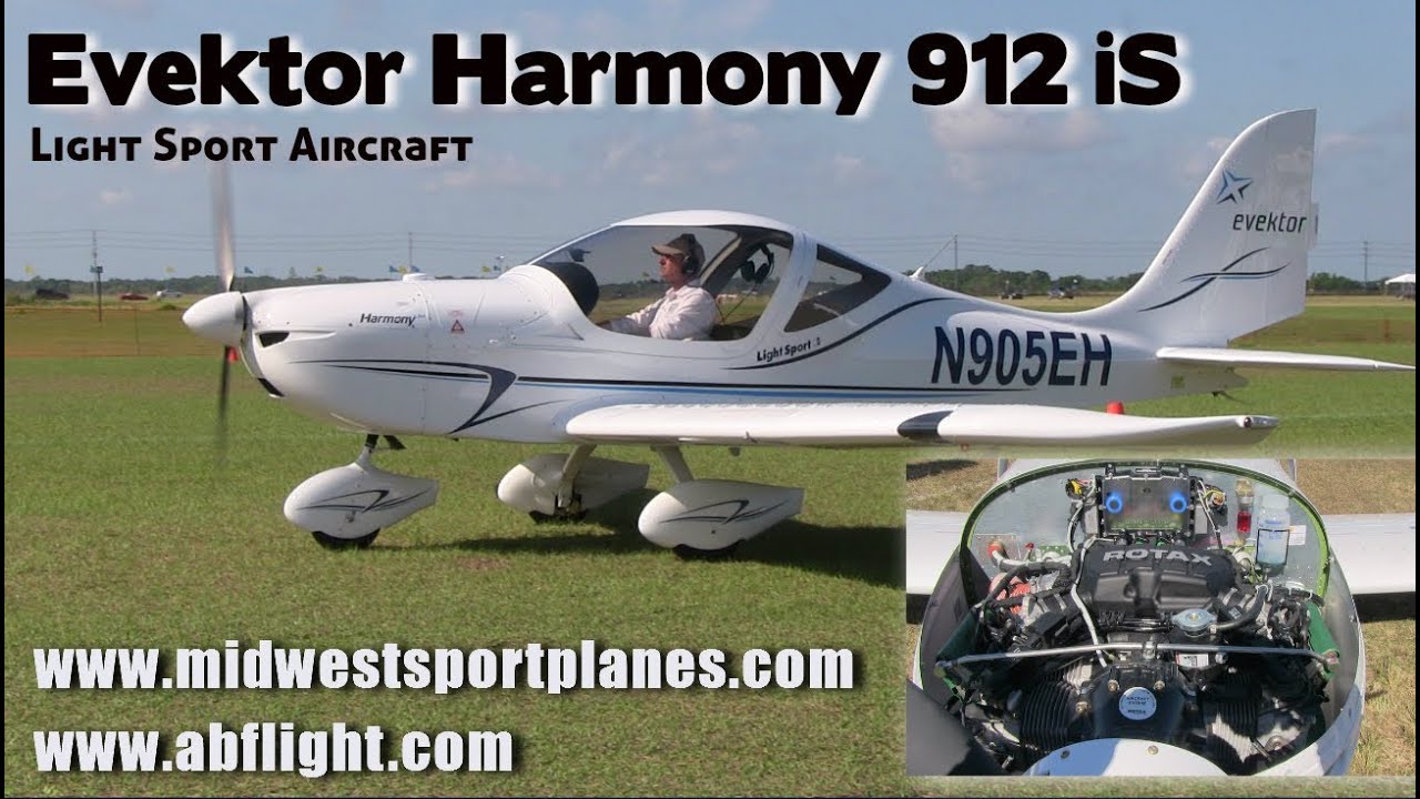 Evektor Harmony Rotax 912iS light sport aircraft from Evektor Aircraft ...