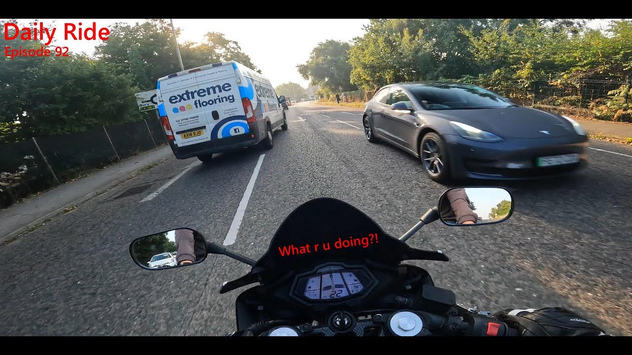 Daily Ride #92 - Trying to take me out or something?! - YouTube