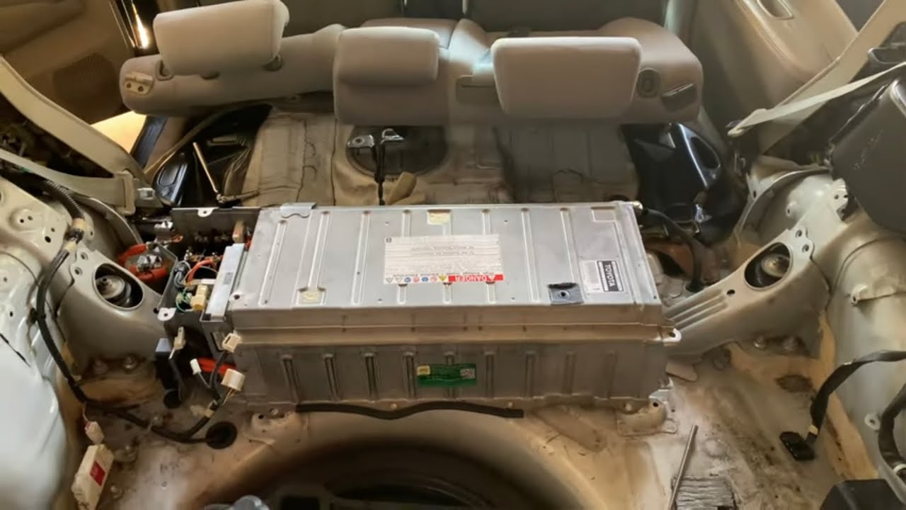 Prius Hybrid battery cell replacement using Aloy Hybrid cells - YouTube