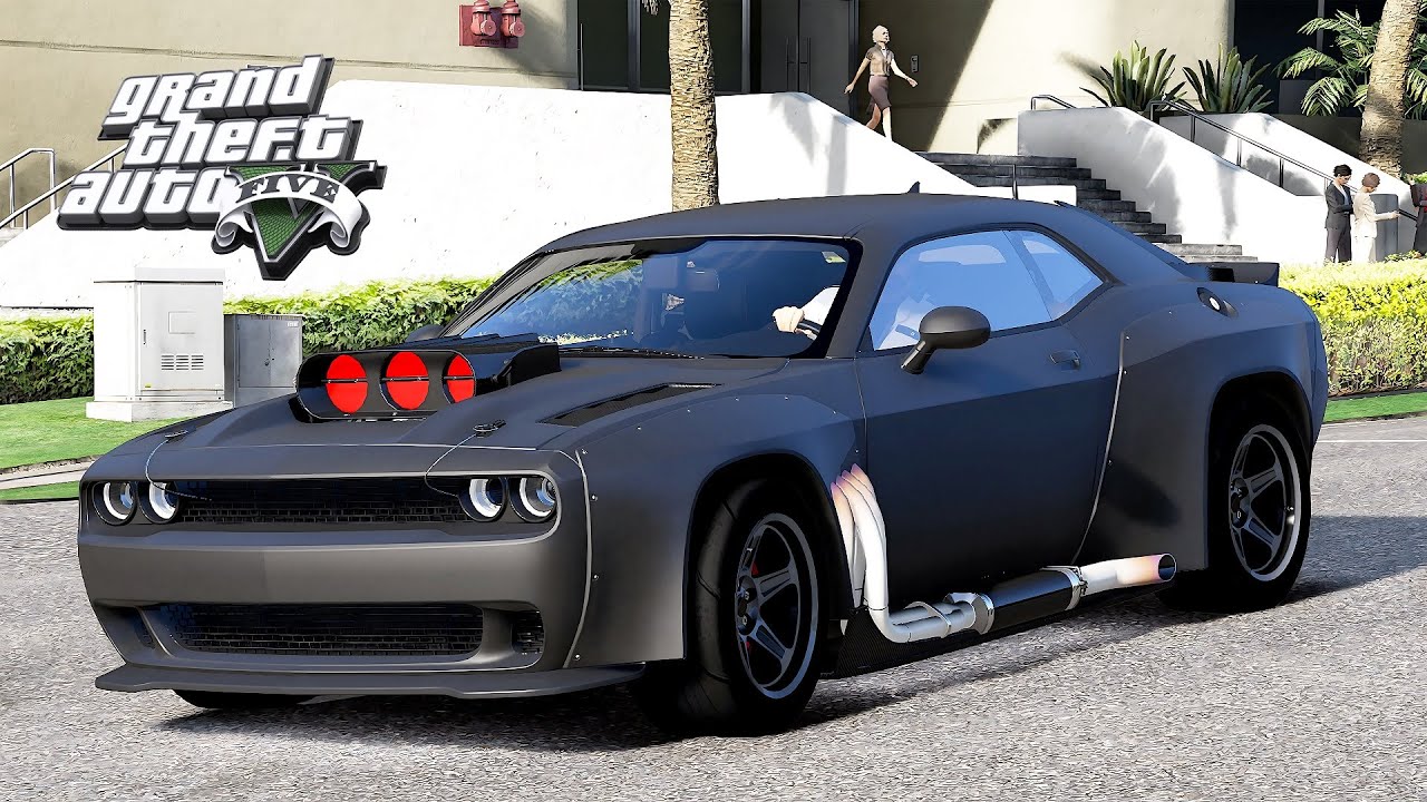 Unleashing the 2018 Dodge Challenger SRT Hellcat in GTA V! 🚗💨 - YouTube
