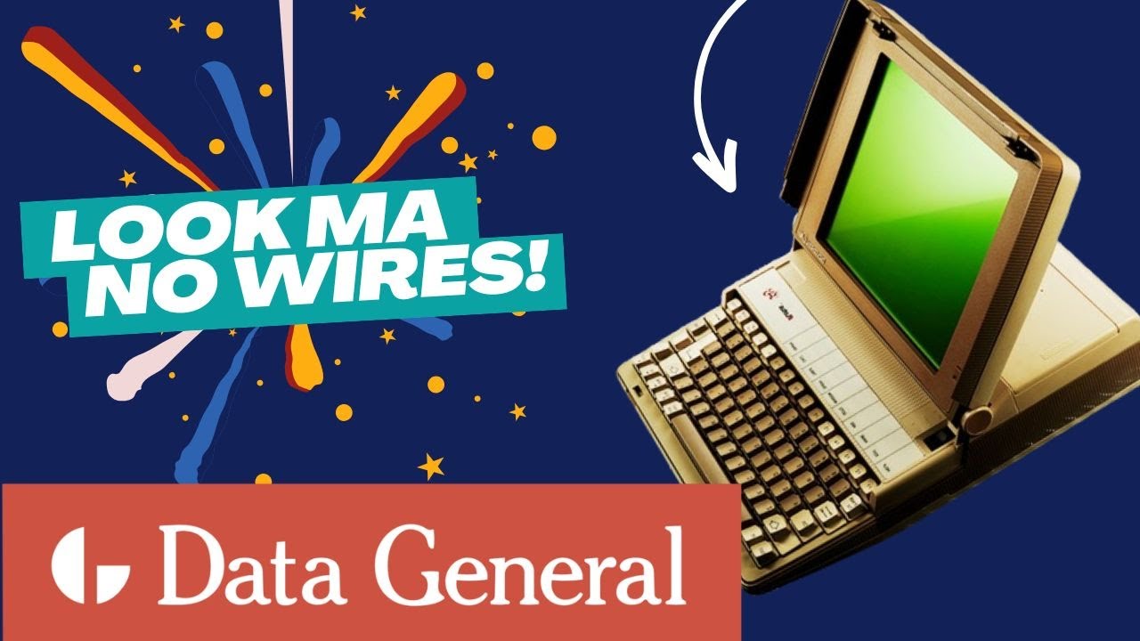 The World’s First Laptop? Data General One DG-1 (1984) - YouTube