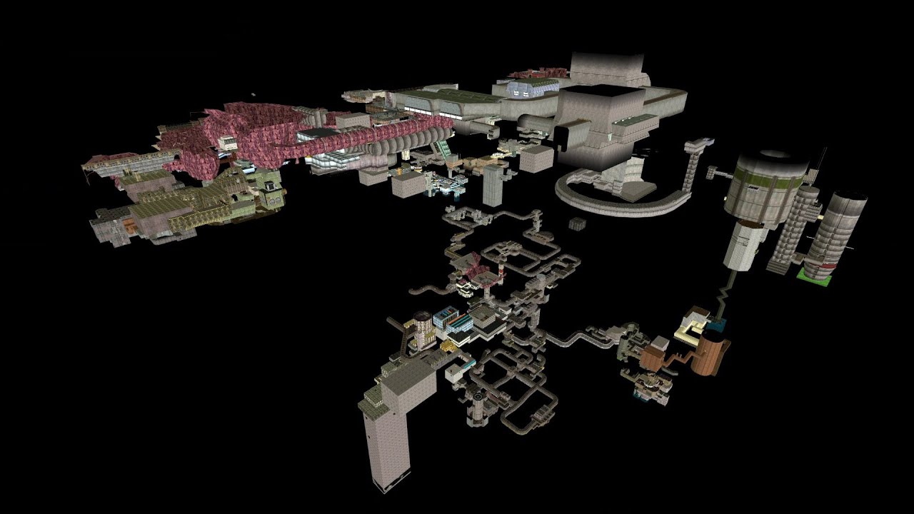 The ENTIRE Half-Life 1 Map in GMod (Showcase) - YouTube