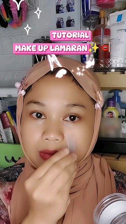 MAKE UP LAMARAN SIMPLE TANPA MUA👄🥰 ️ #makeup #makeupsimple #tutorial #makeuplamaran # ...