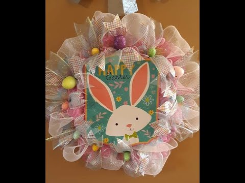 Easter Wreath Tutorial - YouTube