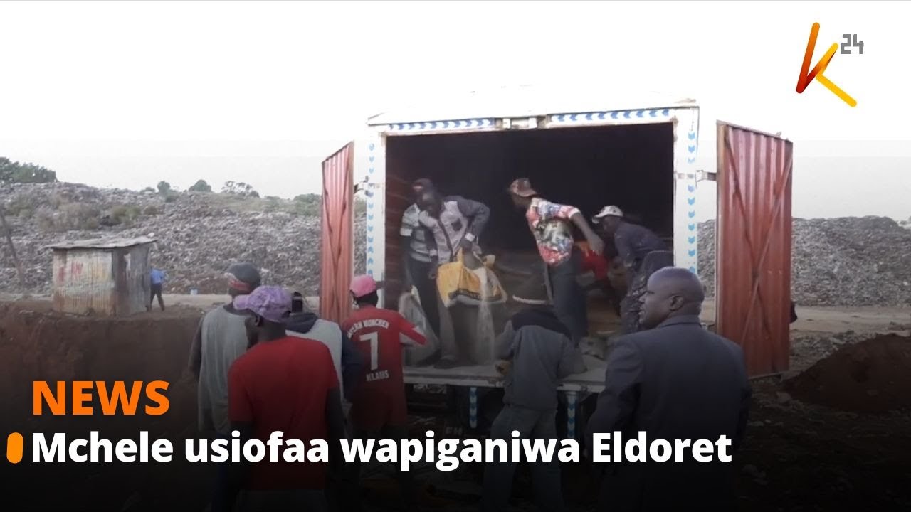 Mchele usiofaa wapiganiwa katika eneo la Kipkenyo Eldoret - YouTube