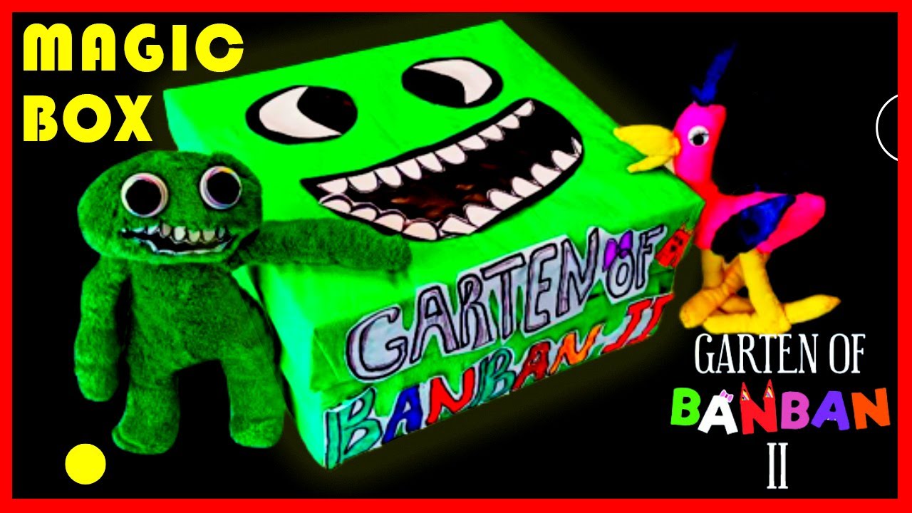 🔥 GARTEN OF BANBAN 2 🔥 Mystery BOX 🔥 Unlock the Enigmatic and ...