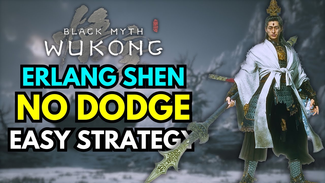 How to beat Erlang Shen without dodging in Black Myth Wukong - YouTube