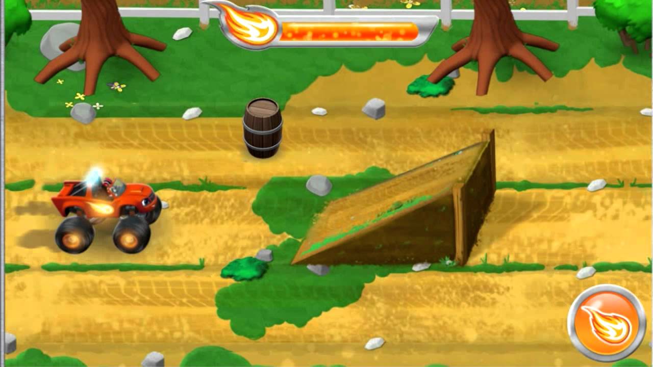 Blaze And The Monster Machines Race To The Rescue - YouTube