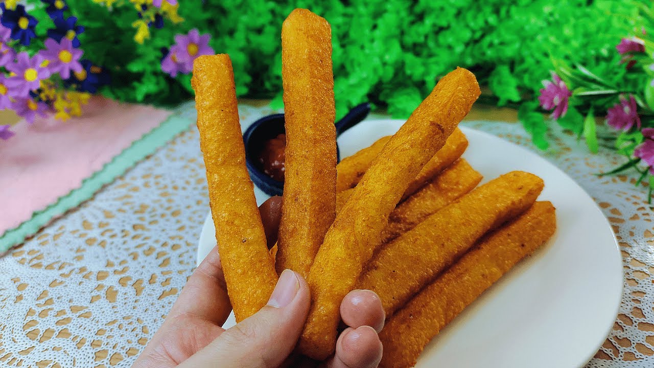 Potato cheese sticks! Easy recipe with 5 ingredients only - YouTube