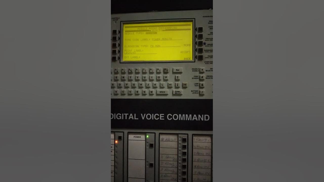 How to installation of control module programing in notifier panel ...