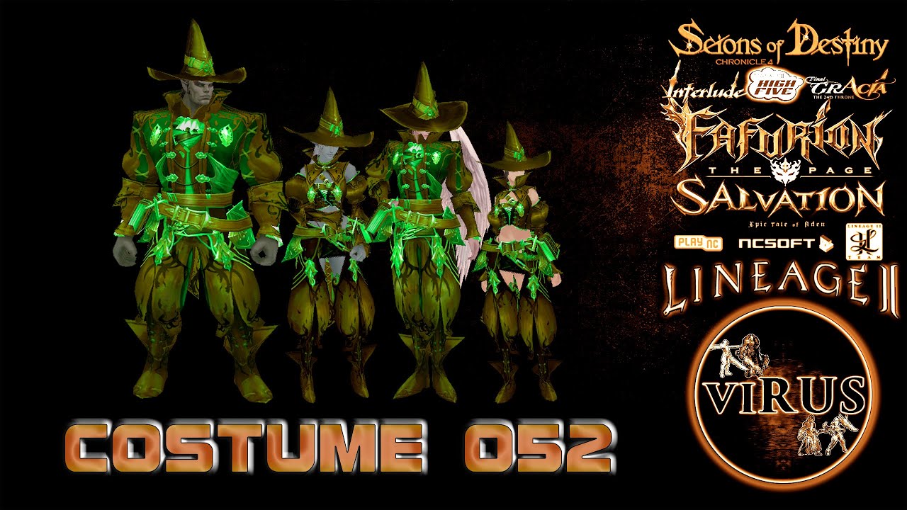 New Costumes. 052. LINEAGE II. Any Chronicles √i®uS - YouTube