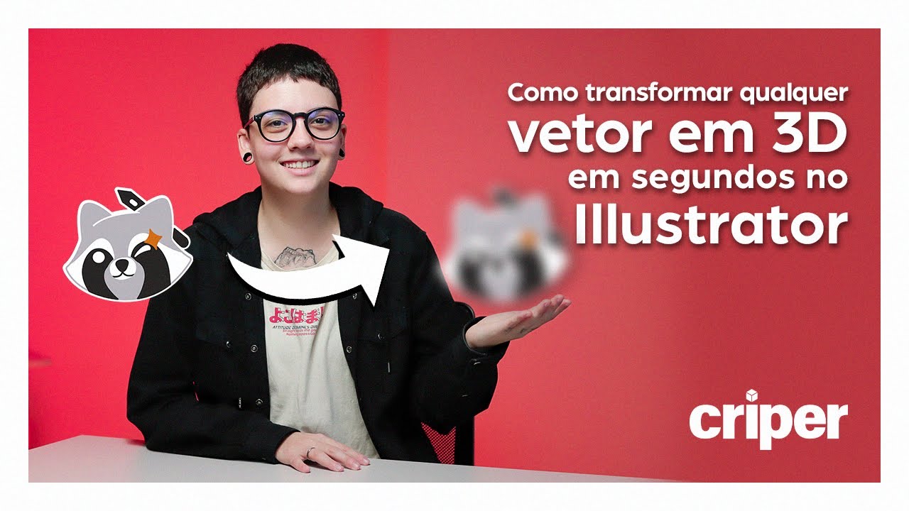 Como transformar qualquer vetor em 3D em segundos no Illustrator | com ...