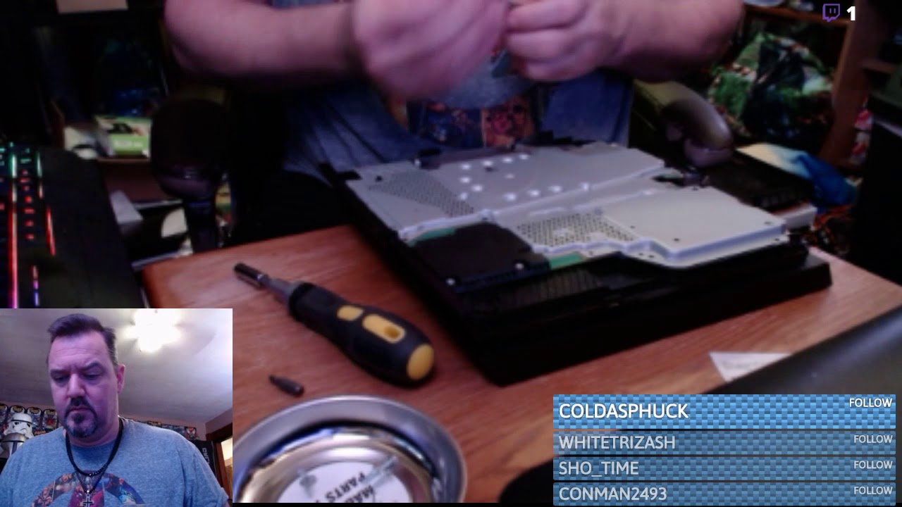 replacing fan and thermal paste in PS4 - YouTube