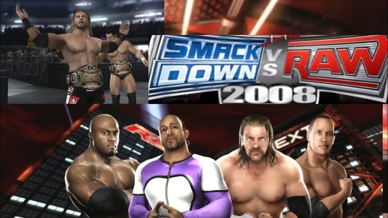 SVR-2008 RAW GM MODE MVP VS TRIPLE H FOR I.C TITLE, RATED RKO DEFENDS ...