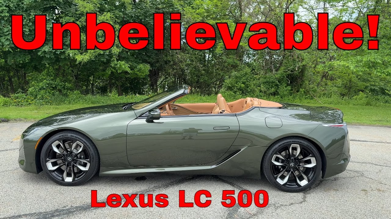 Shocking Lexus LC V8 Muscle Car? - YouTube