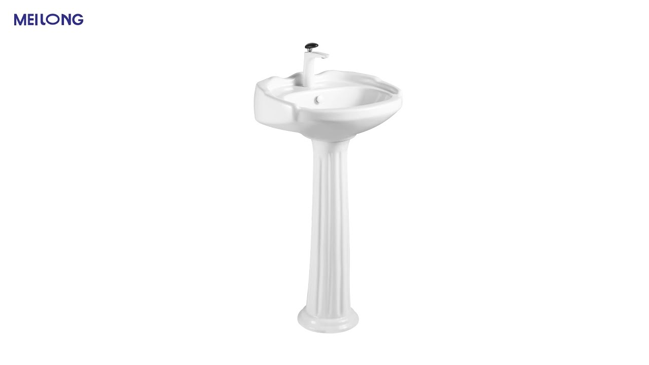 UPC certified porcelain Bathroom 20 inches Pedestal basin MB-2063, CSA ...