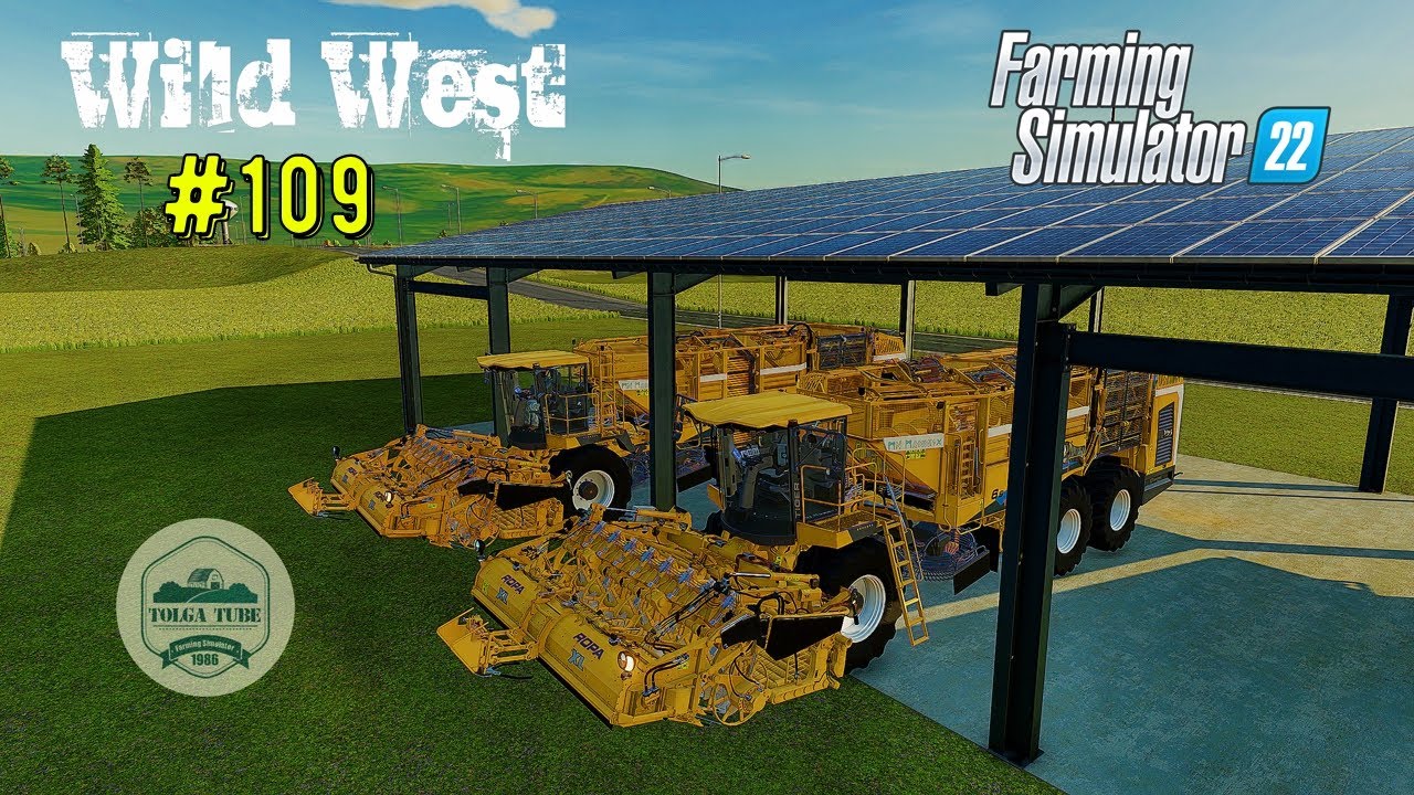 farming Simulator 22 fs22 timelapse Ep #109 Wild West Map fs22 Mods ...