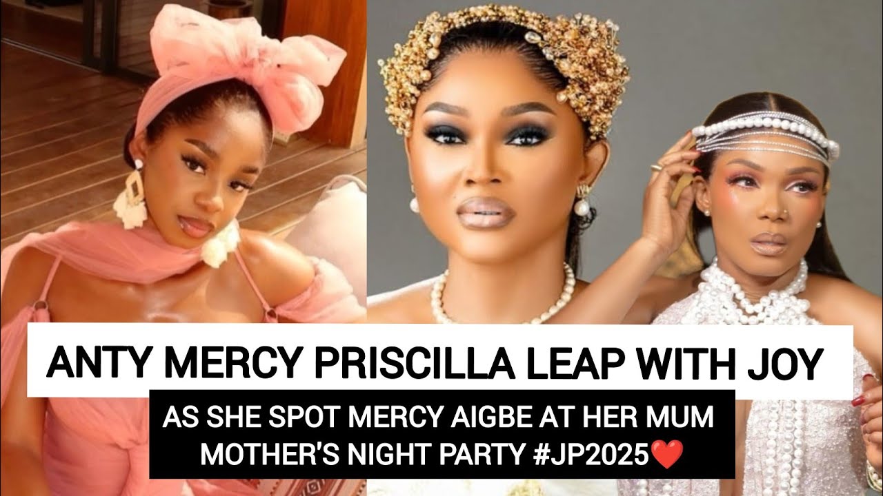 PRISCILLA IS JUST TOO RESPECTFUL! WATCH HER RUSH TO GREET MERCY AIGBE ...