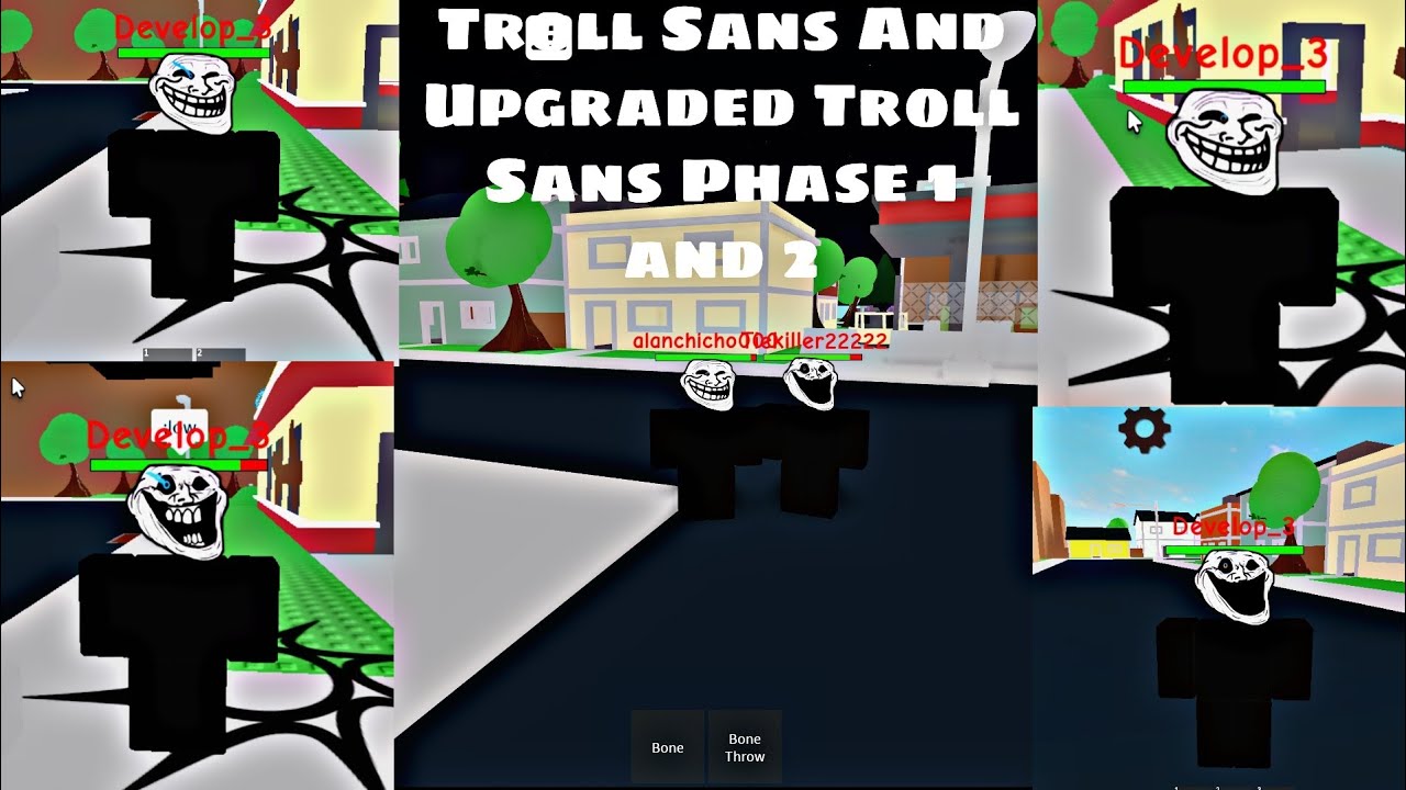 Trollge Universe Incident (Troll Sans Showcase Phase 1 and 2. Also ...