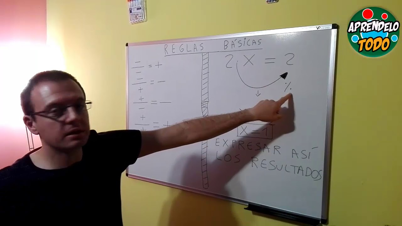 Reglas básicas de matemáticas - YouTube