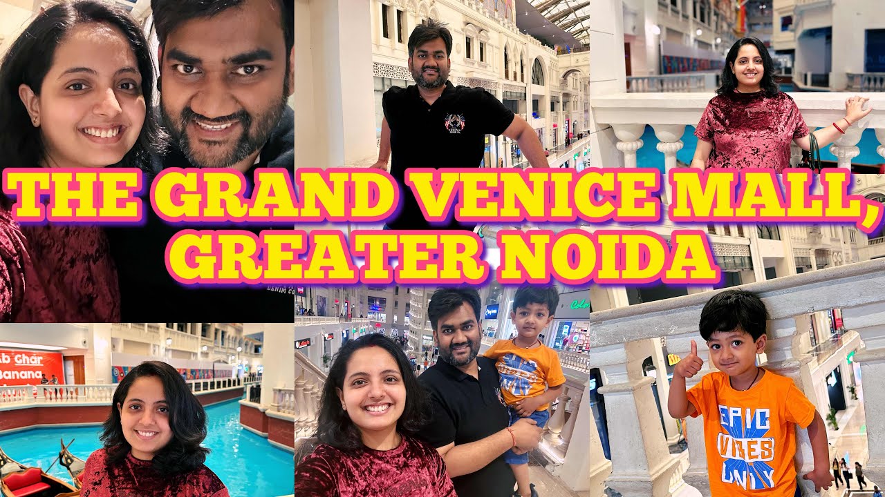 The Grand Venice Mall, Greater Noida || Gondola Ride || Turkish Ice ...