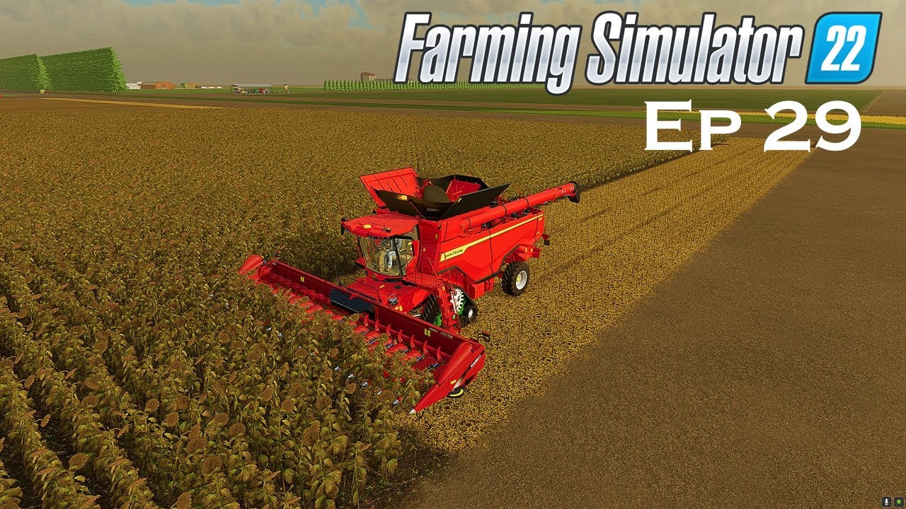 farming Simulator 22 fs22 timelapse big fields map Ep #29 mega farm ...